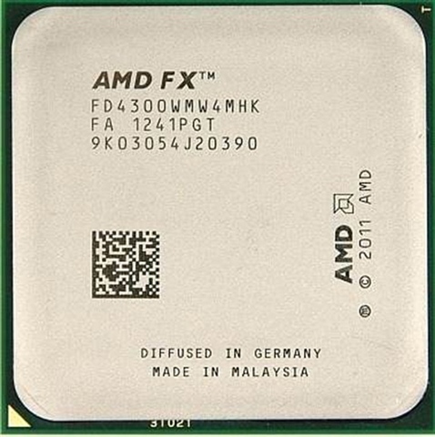AMD Bulldozer FX-4300 (3.8GHz) Black Ed AM3+ - CeX (AU): - Buy, Sell, Donate